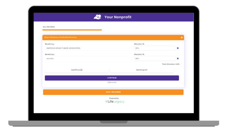 LifeLegacy - Planned Giving Products for Nonprofits