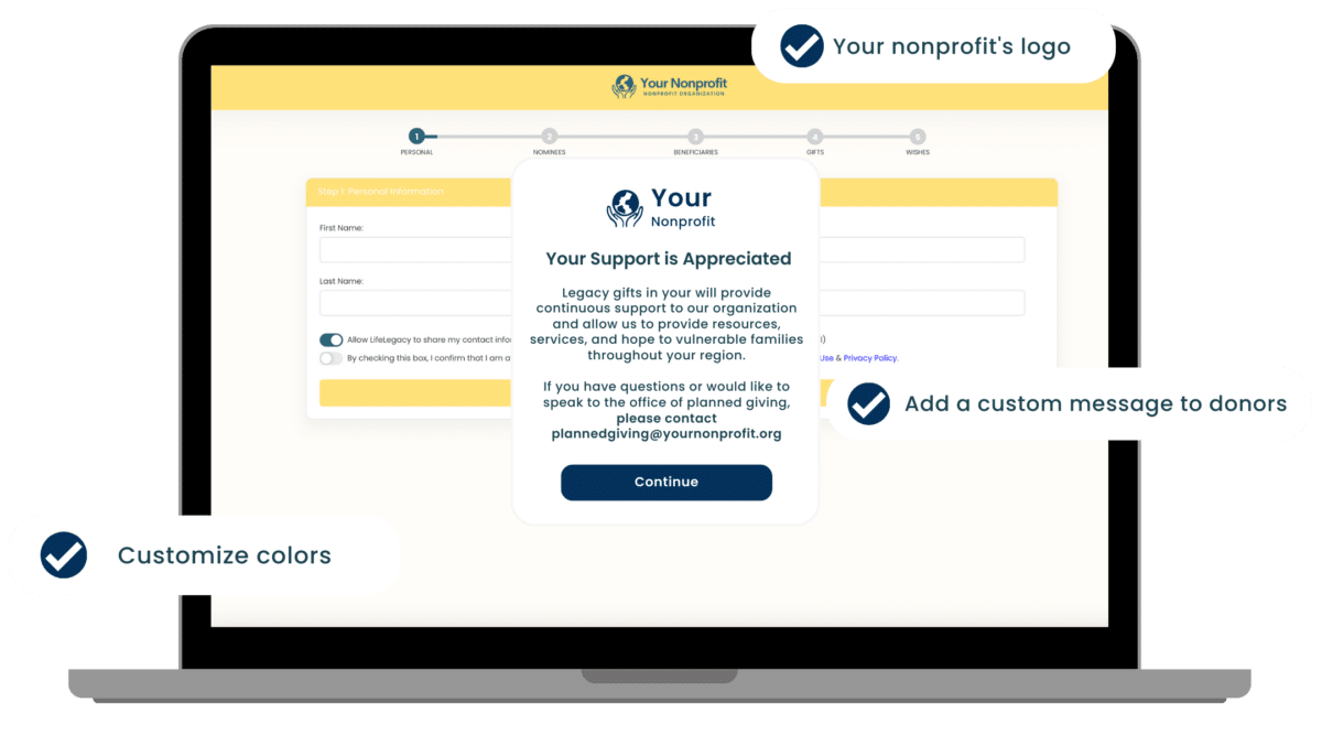 LifeLegacy - Planned Giving Products for Nonprofits